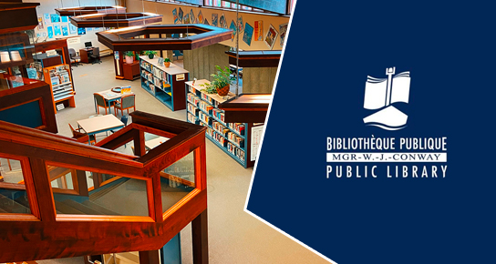 Bibliothèque publique Mgr-W.-J.-Conway Public Library Edmundston NB